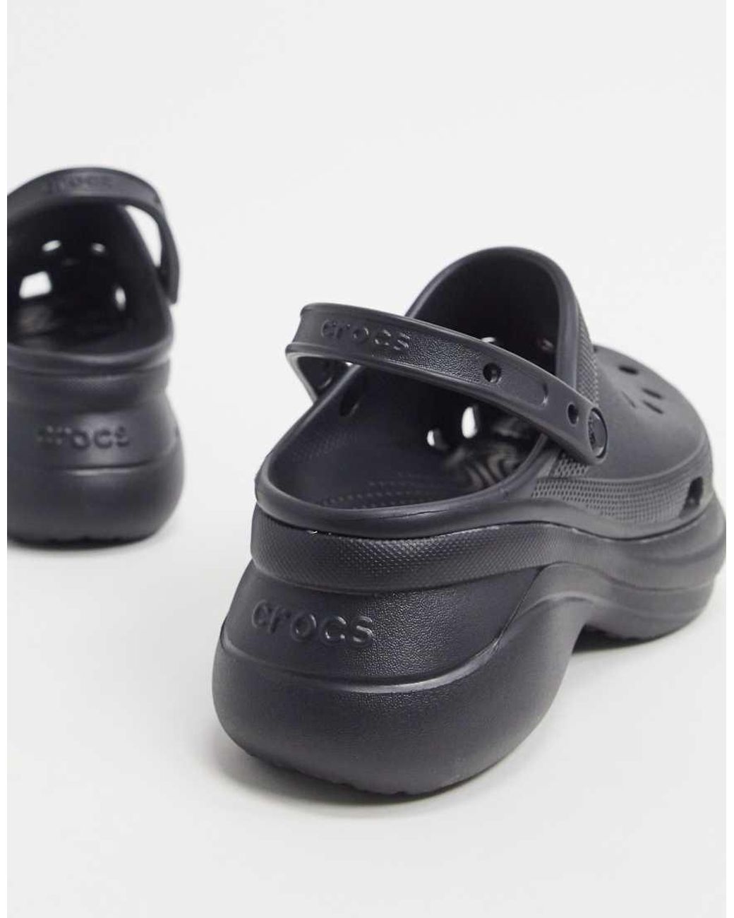 Crocs Bae Platform Clogs in Black for Men Lyst UK