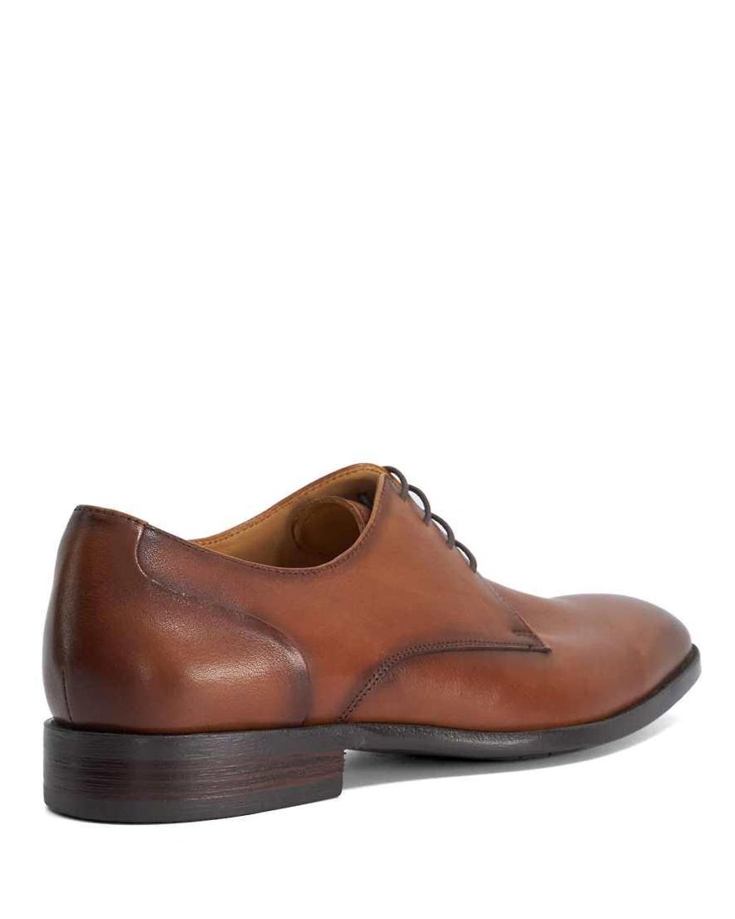 Dune Wide Fit Sole Wf Derby Shoes in Brown for Men | Lyst UK