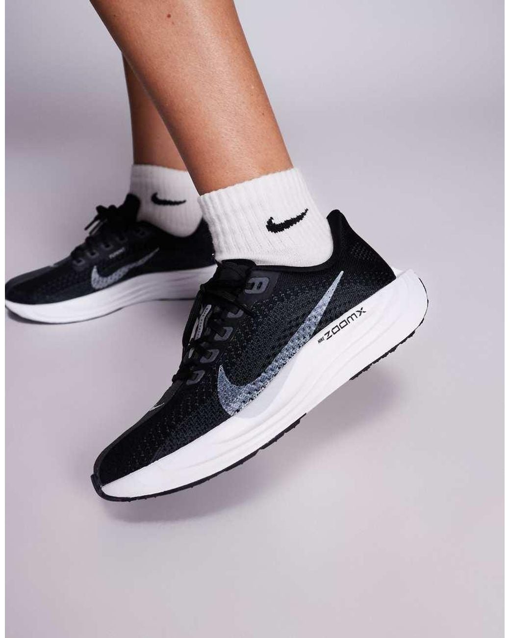 Nike Pegasus Plus Trainers in White | Lyst UK