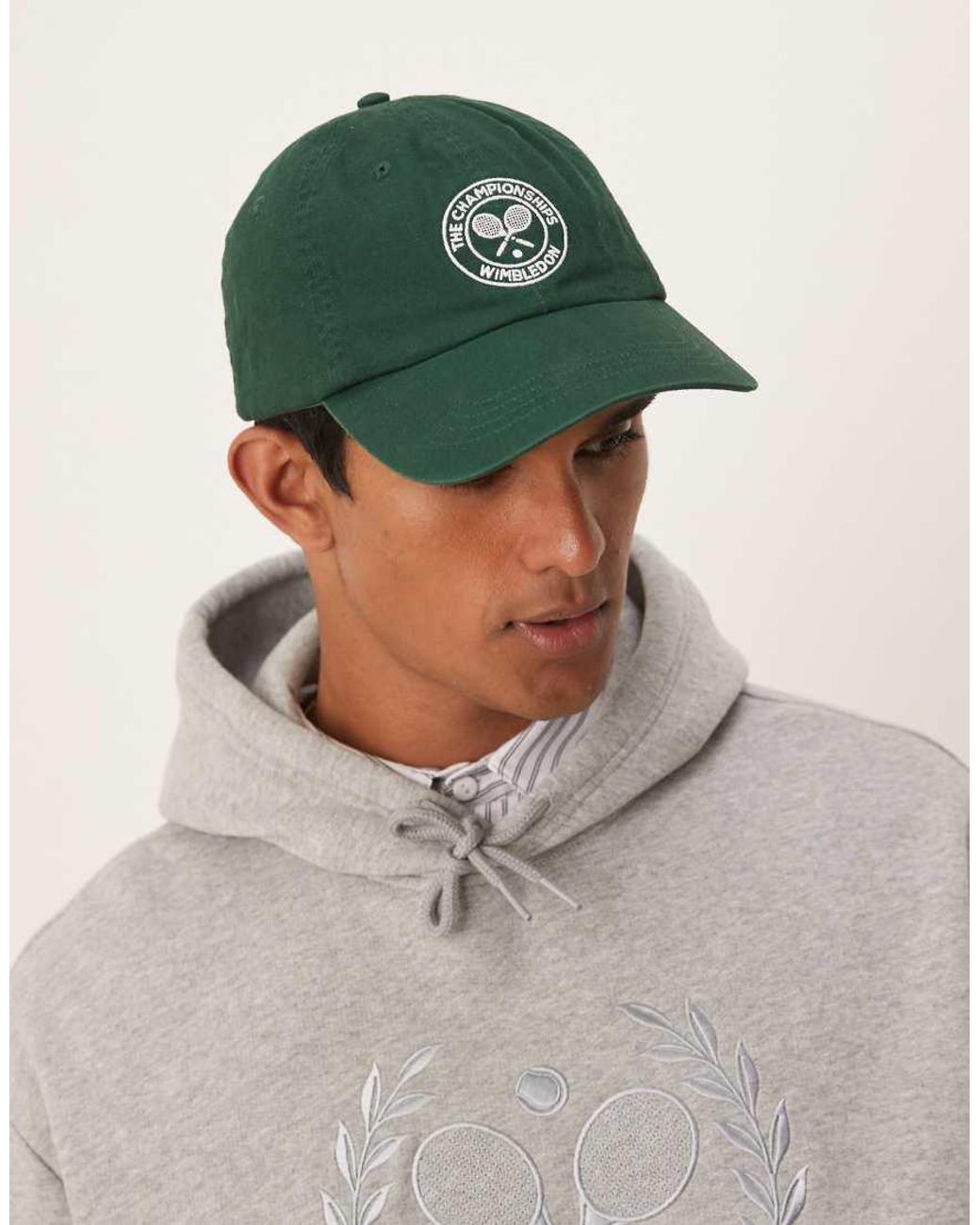 Polo Ralph Lauren Wimbledon Capsule Tennis Logo Twill Baseball Cap in ...