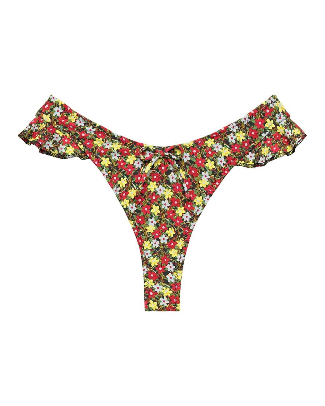 Montce Sienna Floral Kelly Bikini Bottoms in Natural | Lyst