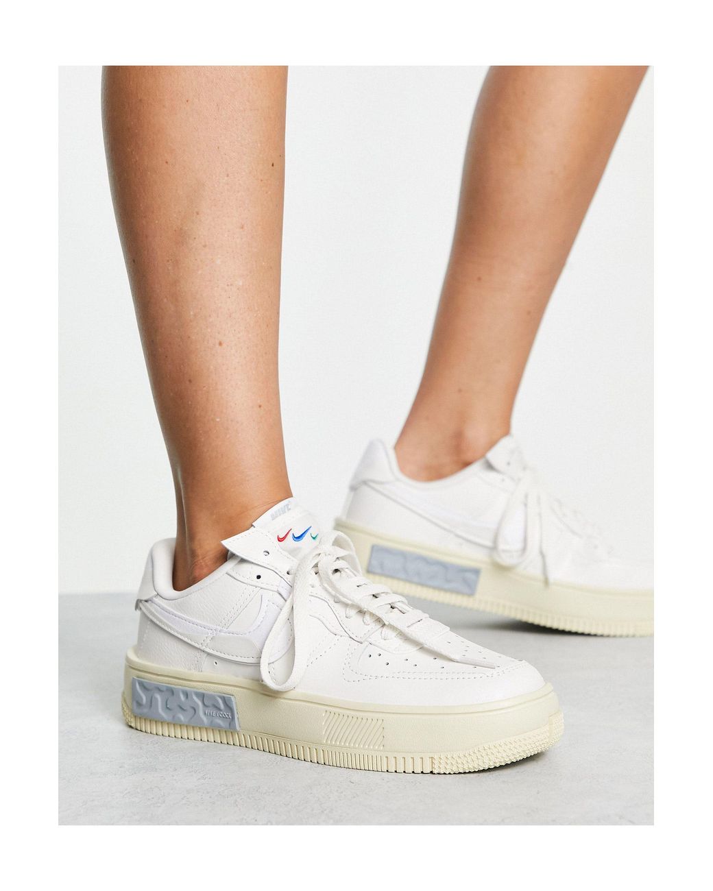 Air force 1 fontanka - sneakers fantasmaNike in Gomma di colore Bianco ... Air force 1 fontanka - sneakers fantasmaNike in Gomma di colore Bianco ...