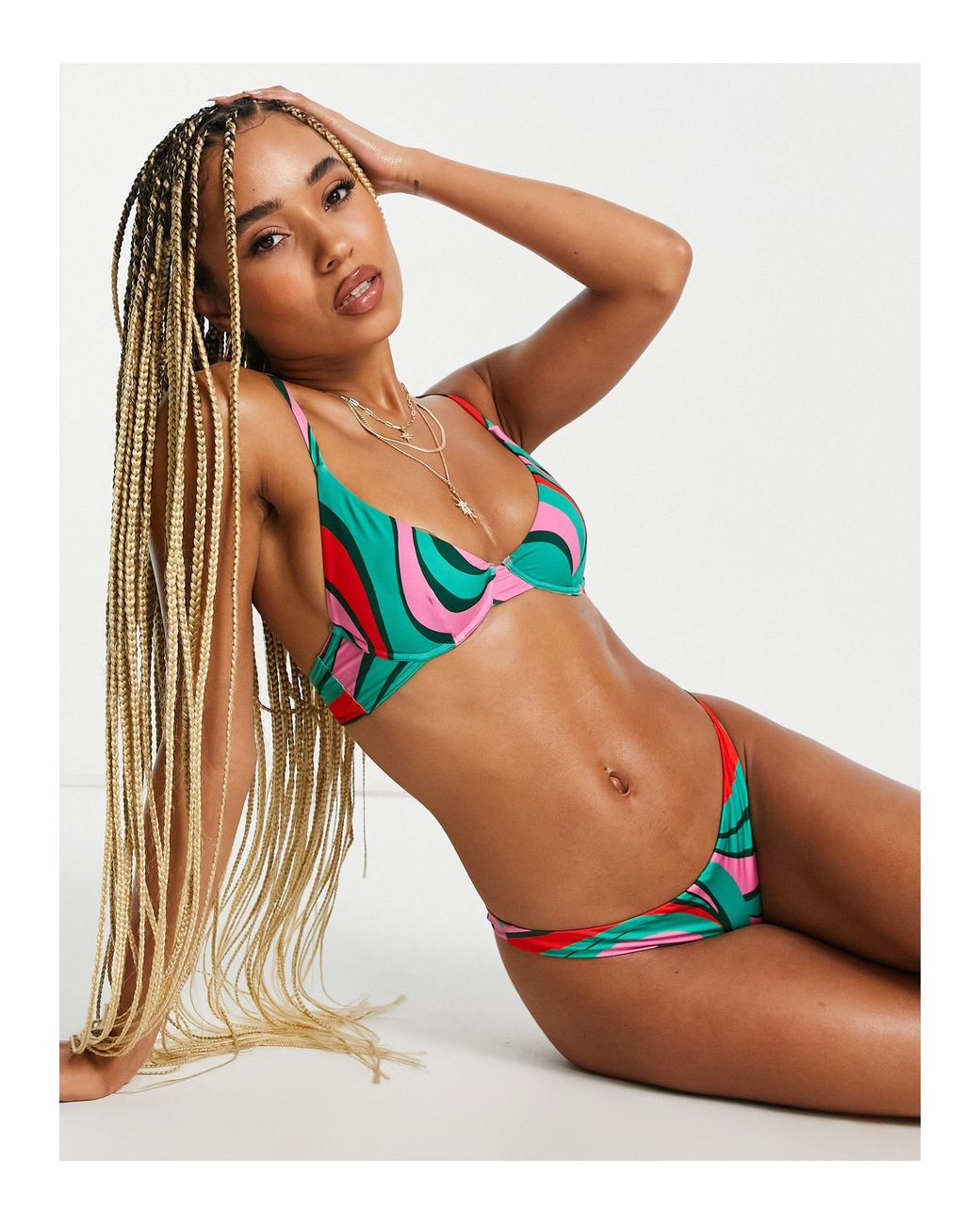 Asos Mix And Match Thong Bikini Bottom Lyst