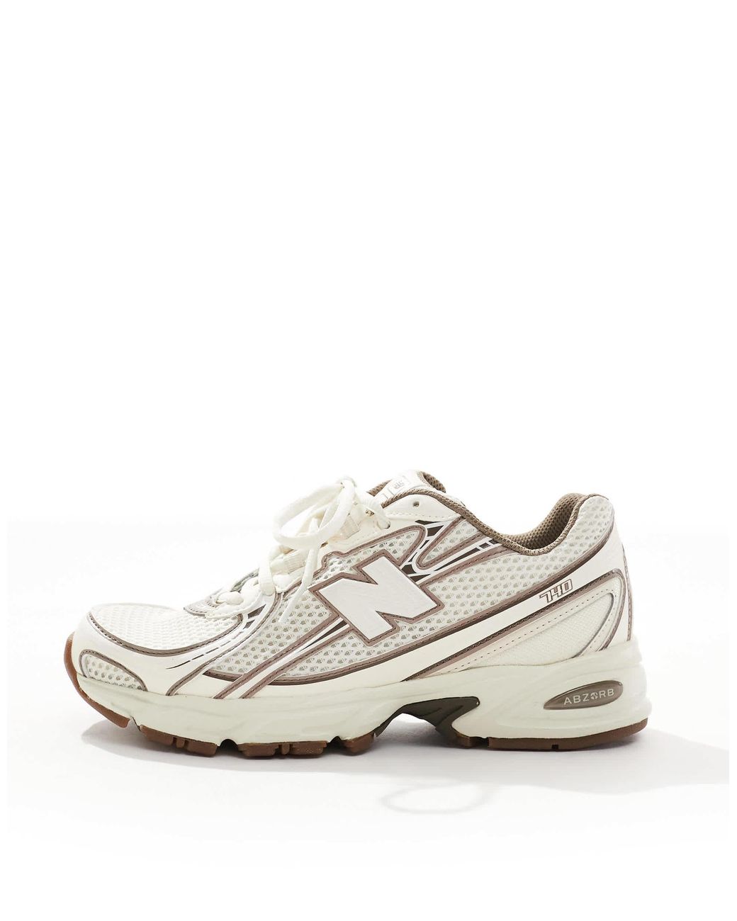 New Balance 740 in White | Lyst