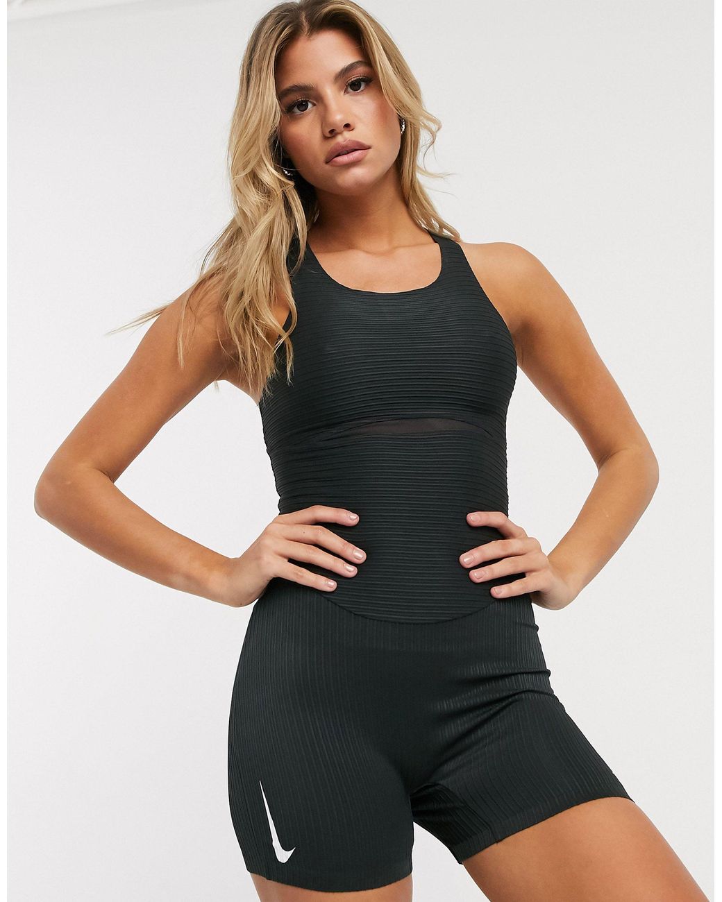 Nike Race Day Unitard in Black | Lyst