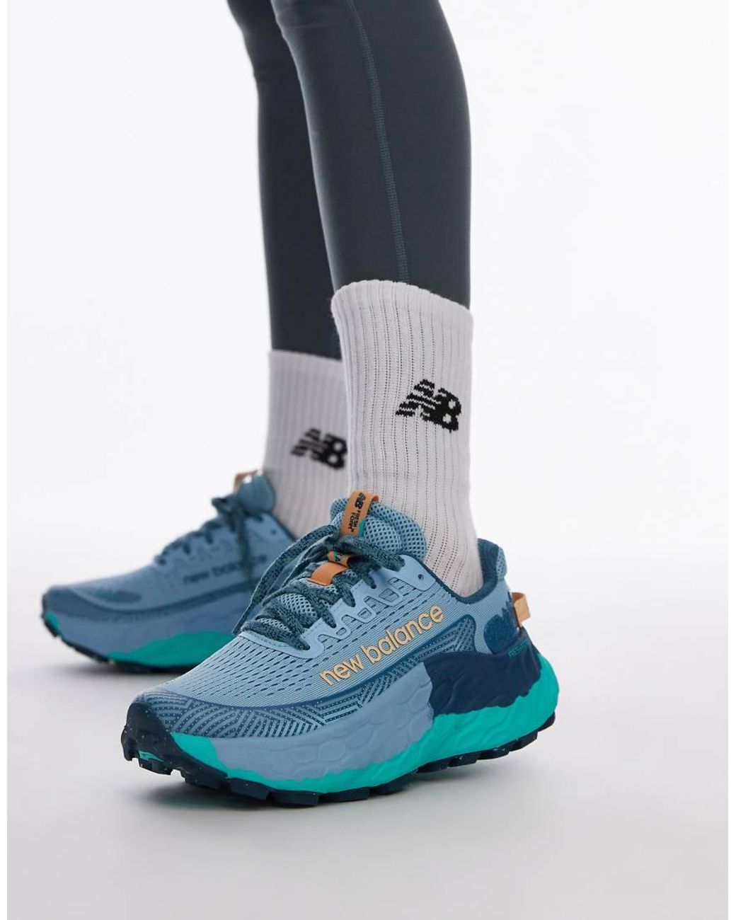 New Balance More Trail Running Trainers in Blue | Lyst UK