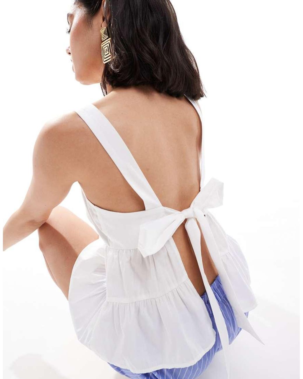 Low back cami top store