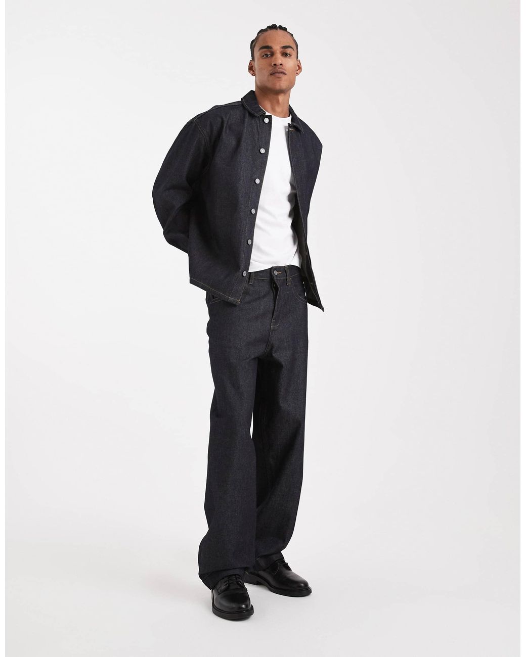 ASOS Circular Design Collection Heavyweight Loose Straight Jeans in ...