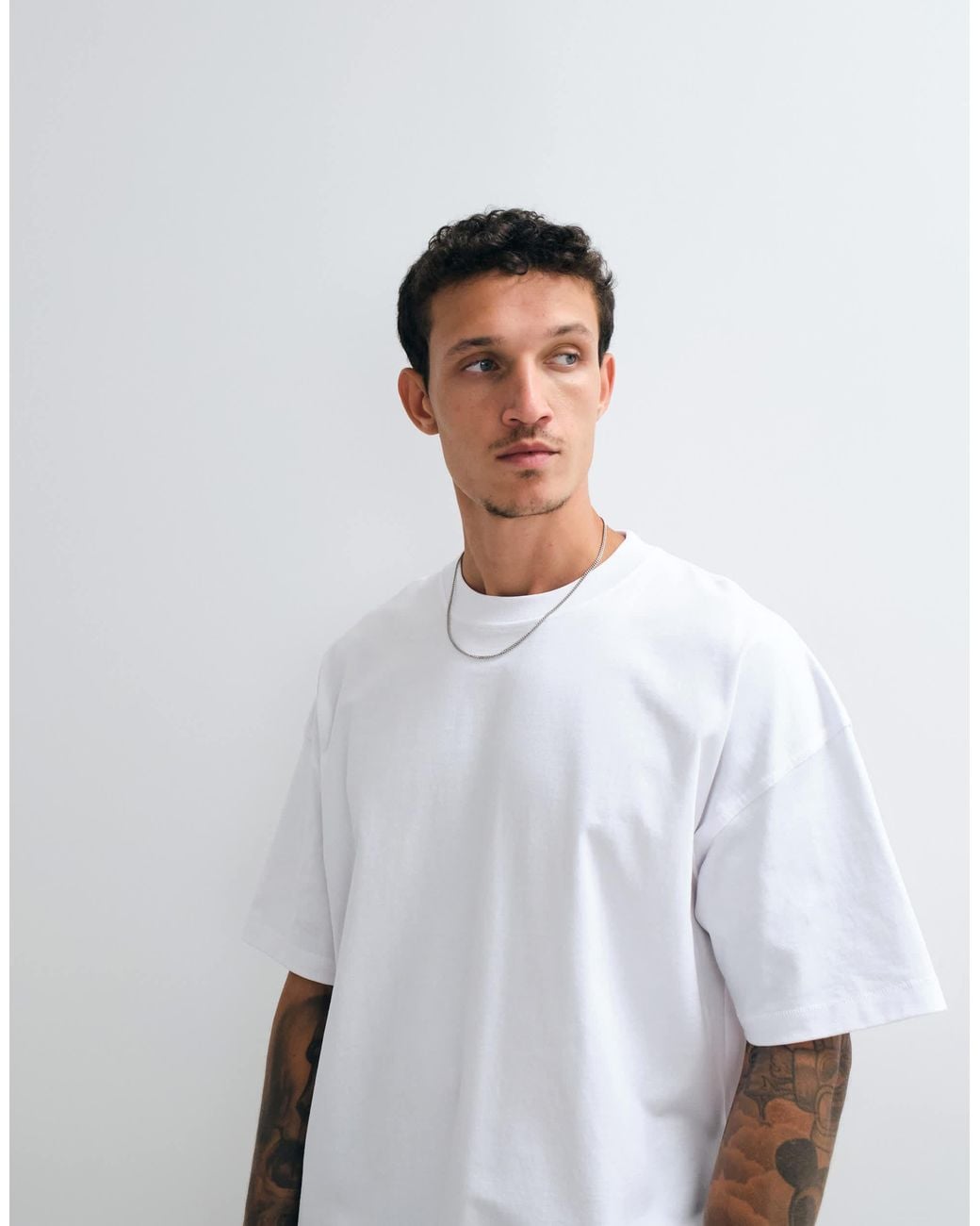 Weekday Oversized T-shirt in White for Men | Lyst