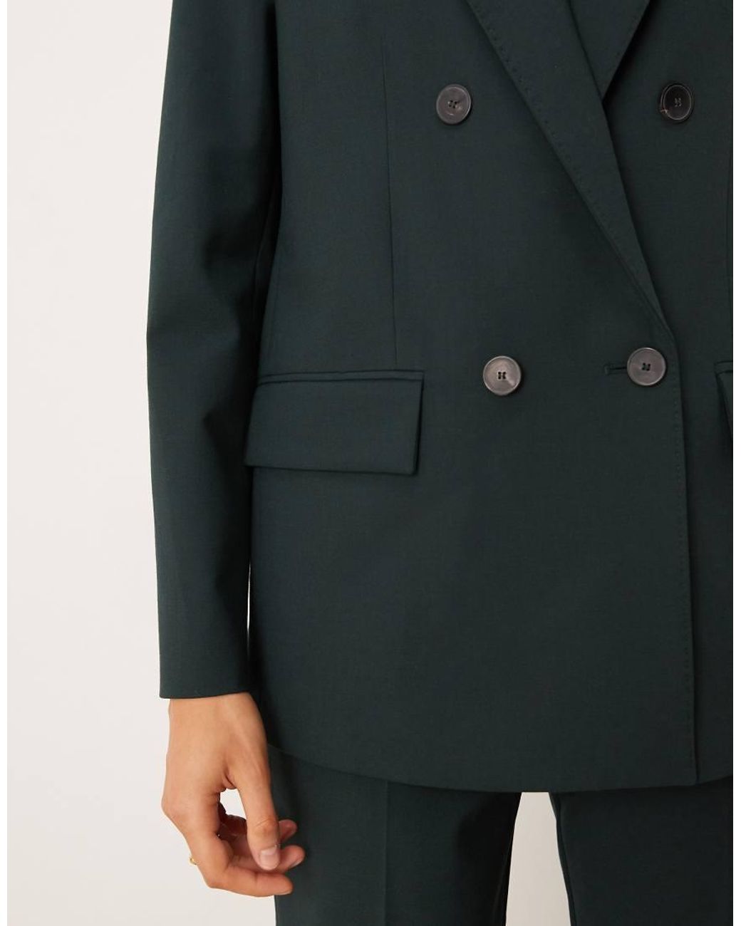 Mango Irese Wool Mix Tailored Blazer Co-Ord | Lyst UK