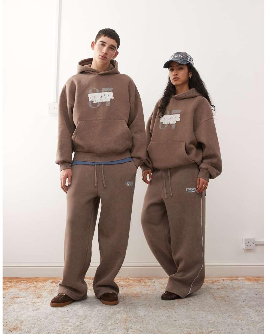 Reclaimed (vintage) X Stranger Things Unisex Sweatpants With Logo in ...