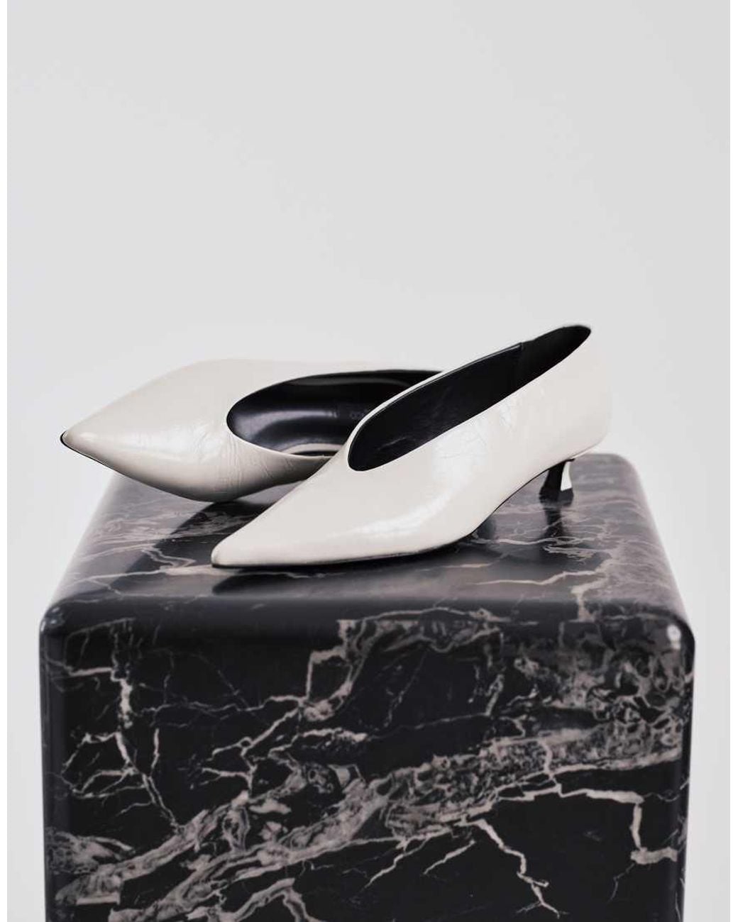 Tony Bianco Cherry Kitten Heel Court Shoes in Black | Lyst UK