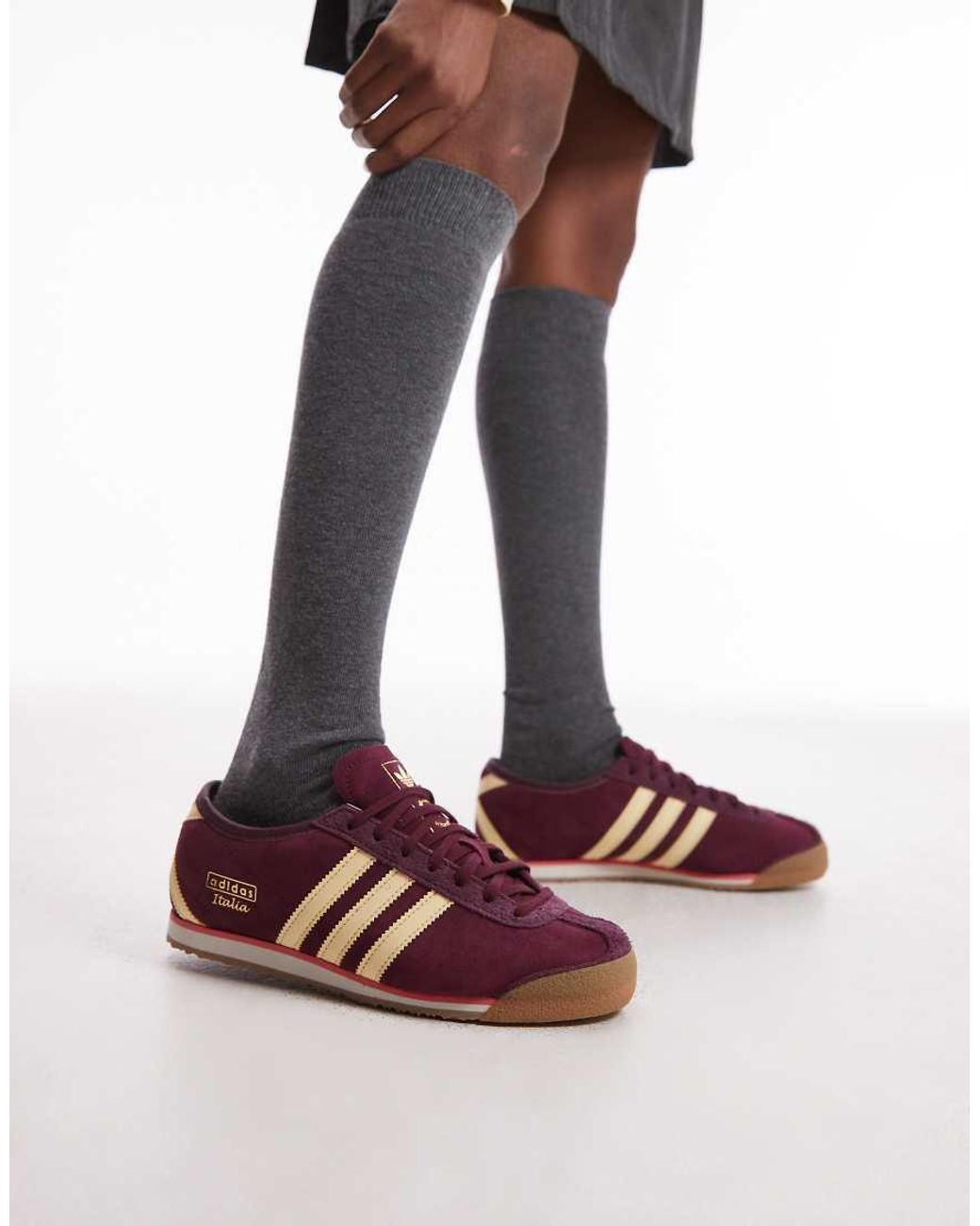 adidas Originals Italia Trainers in Purple | Lyst UK