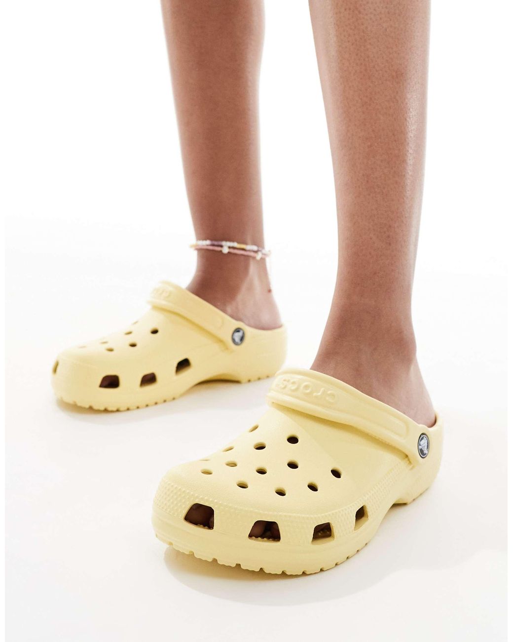 Crocs™ Classic Clogs in Metallic | Lyst