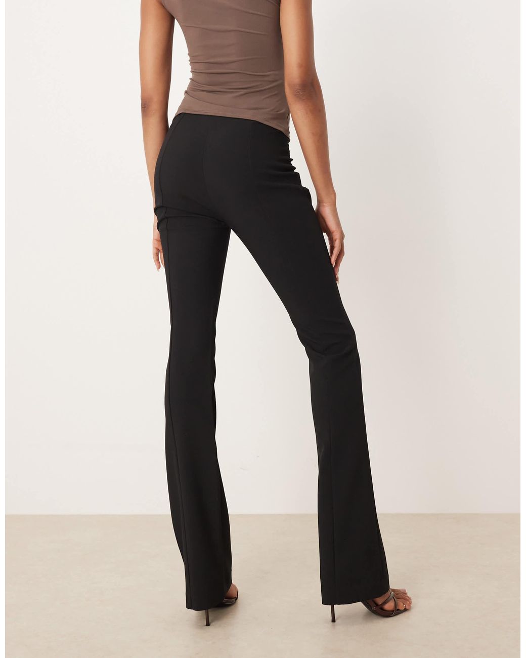 ASOS Tall Tailored Flare Suit Pants in White | Lyst