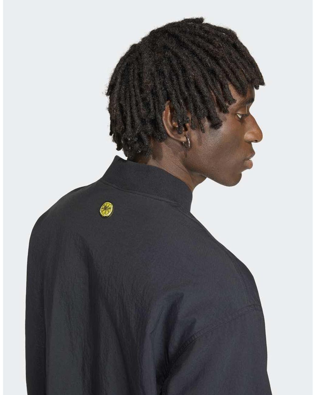 adidas Originals Manchester United Stone Roses Jacket in Black for Men ...