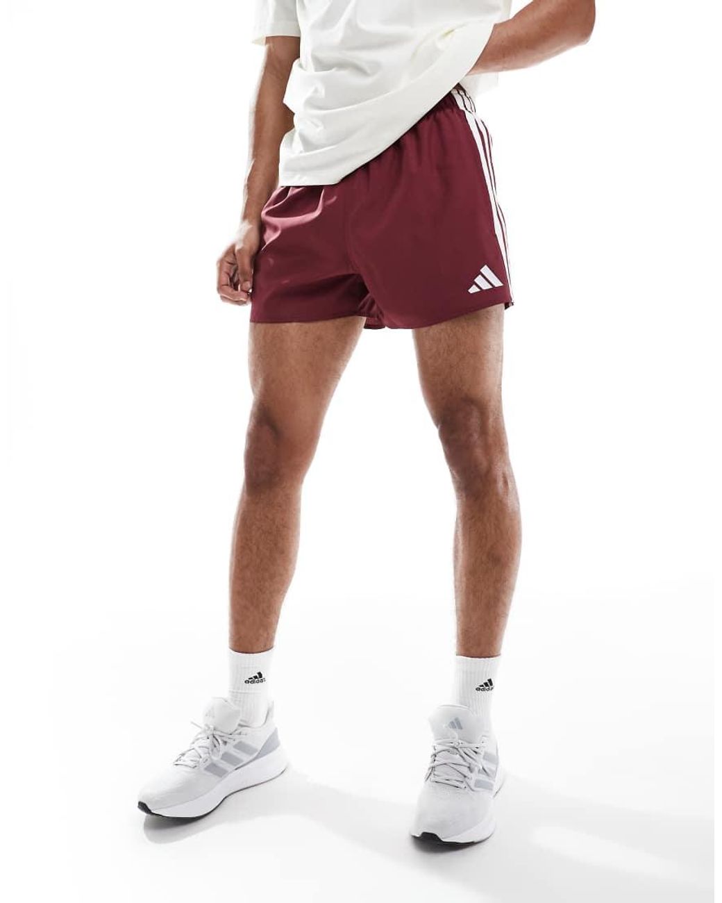 adidas Originals Adidas Swimming 3 Inch Swim Shorts With 3 Stripe in ...