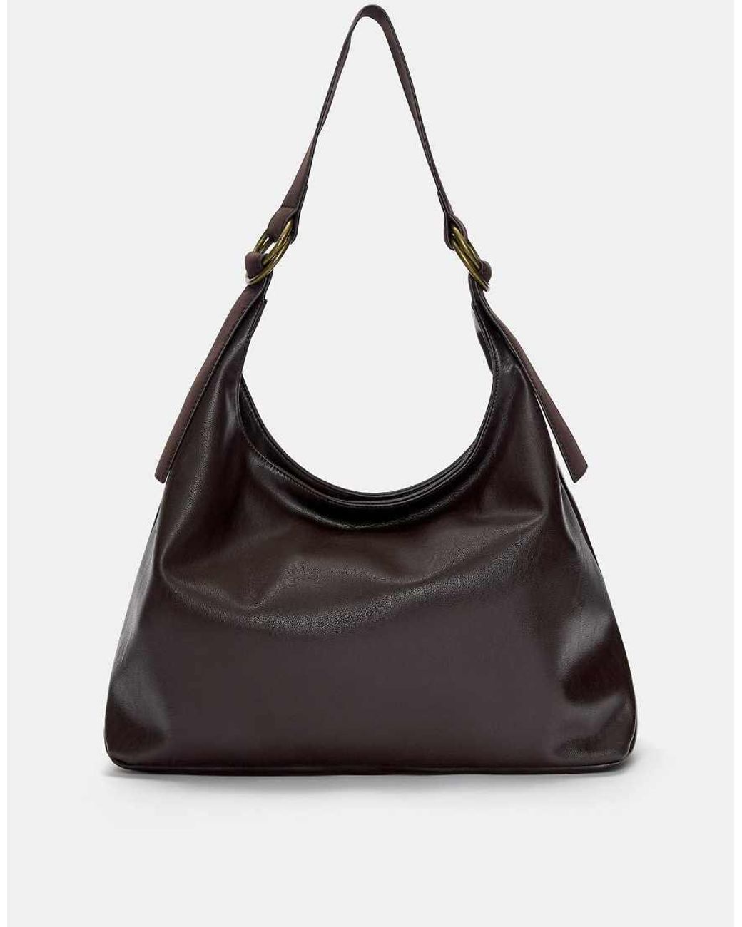Pull&Bear Shopper Bag With Rings in Black | Lyst UK