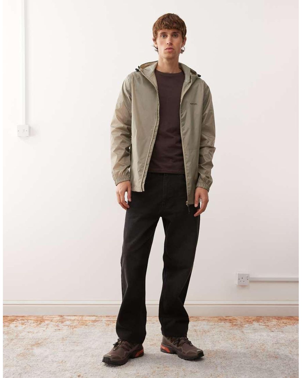 Regatta Pack It Waterproof Jacket Iii in Brown for Men | Lyst UK