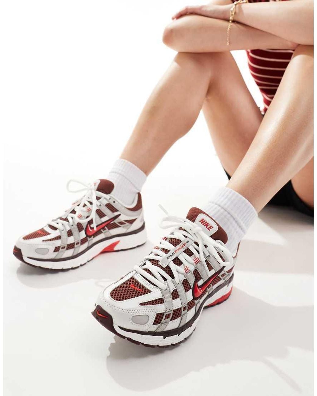 Nike P-6000 Trainers in Natural | Lyst UK