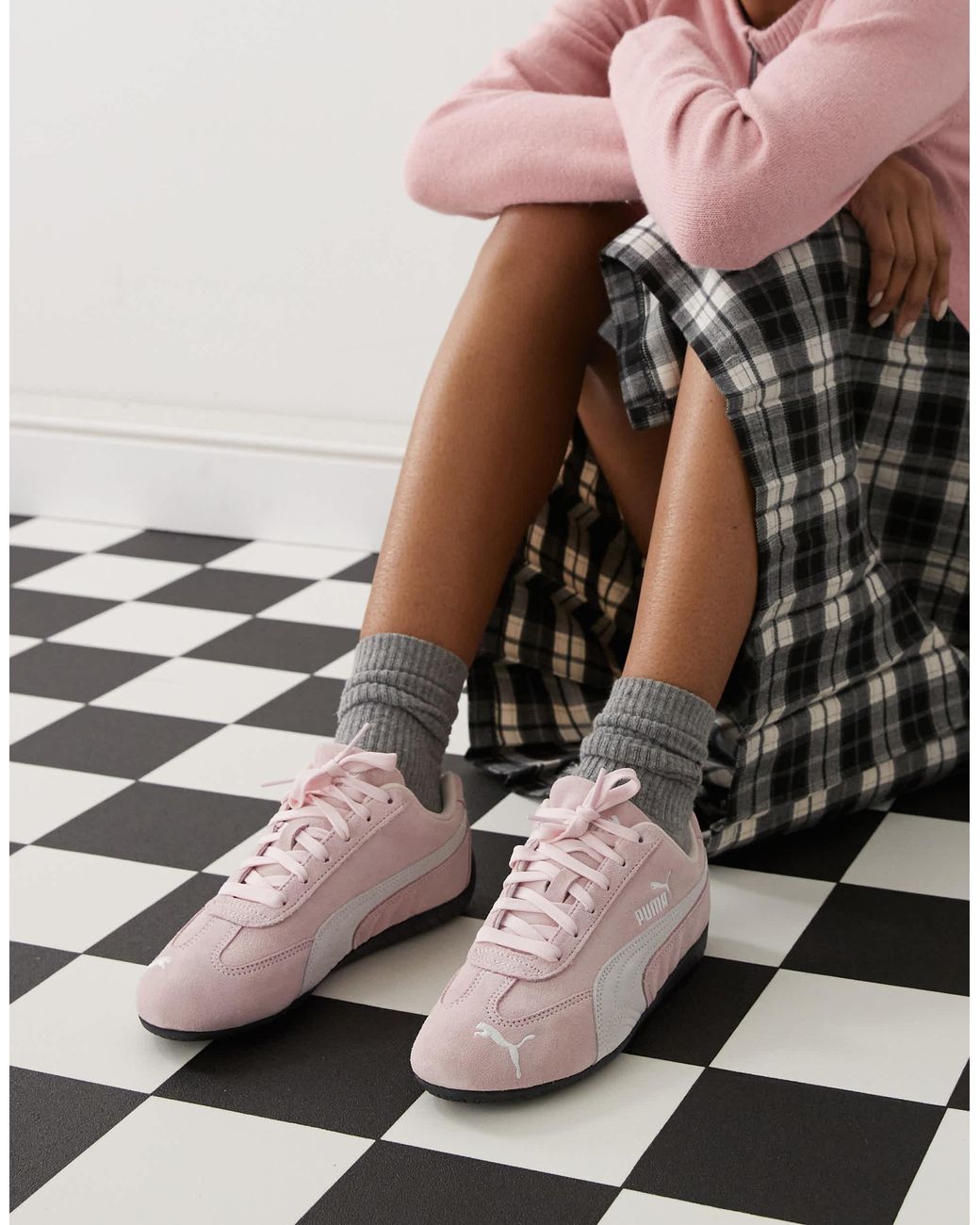 PUMA Speedcat Og Trainers in Pink | Lyst