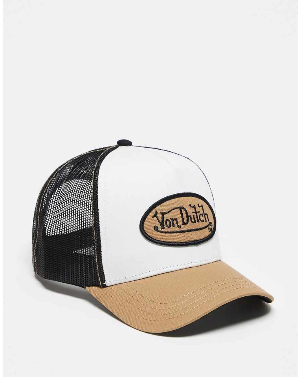 Von Dutch Trucker Cap in Natural | Lyst UK