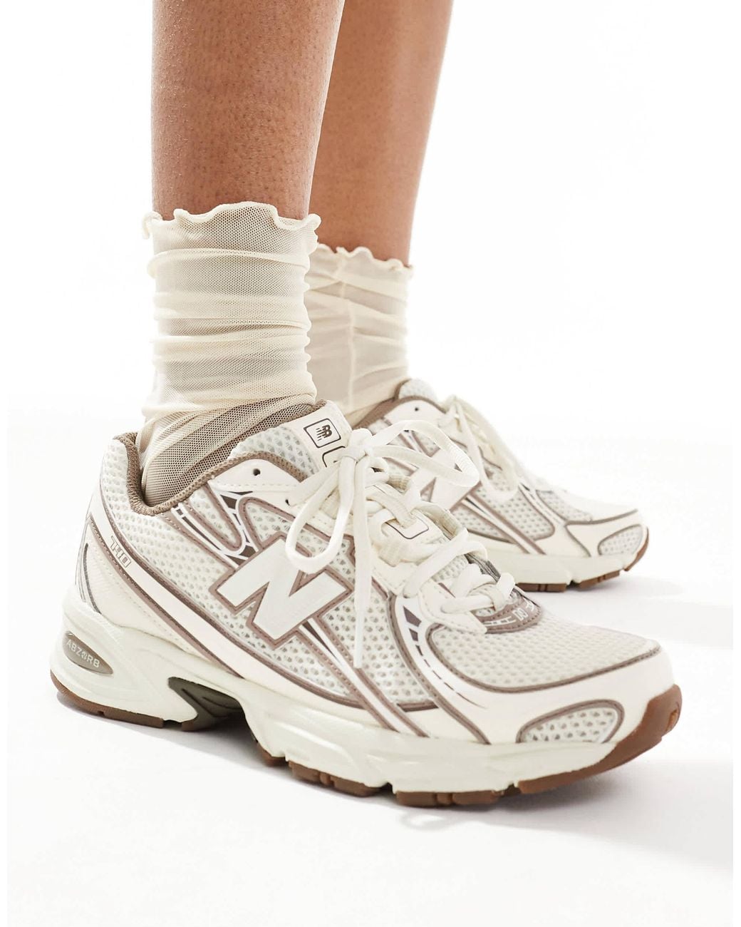 New Balance 740 in White | Lyst