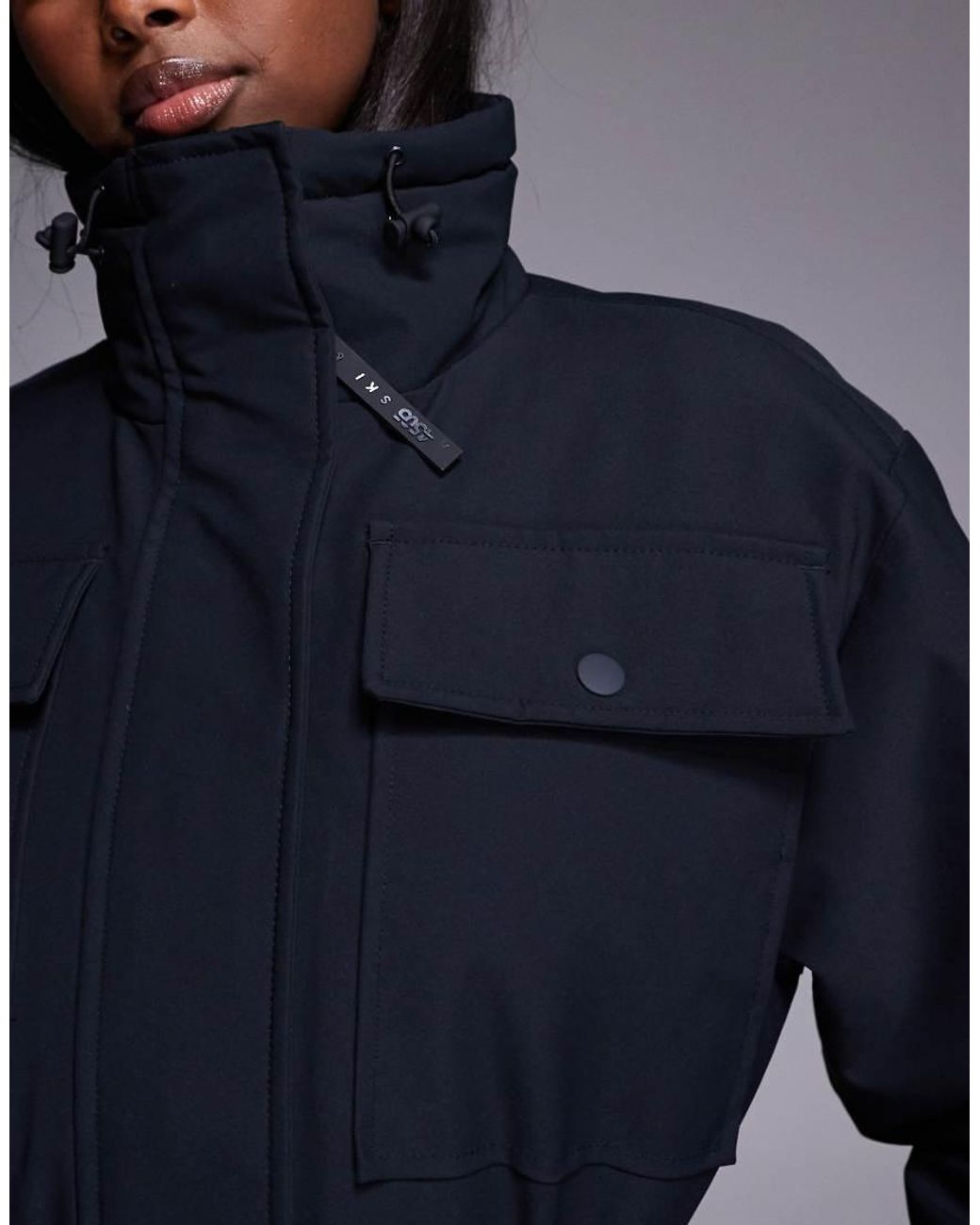 ASOS 4505 Ski & Snow Asos 4505 Ski Retro Belted Ski Suit With Funnel ...