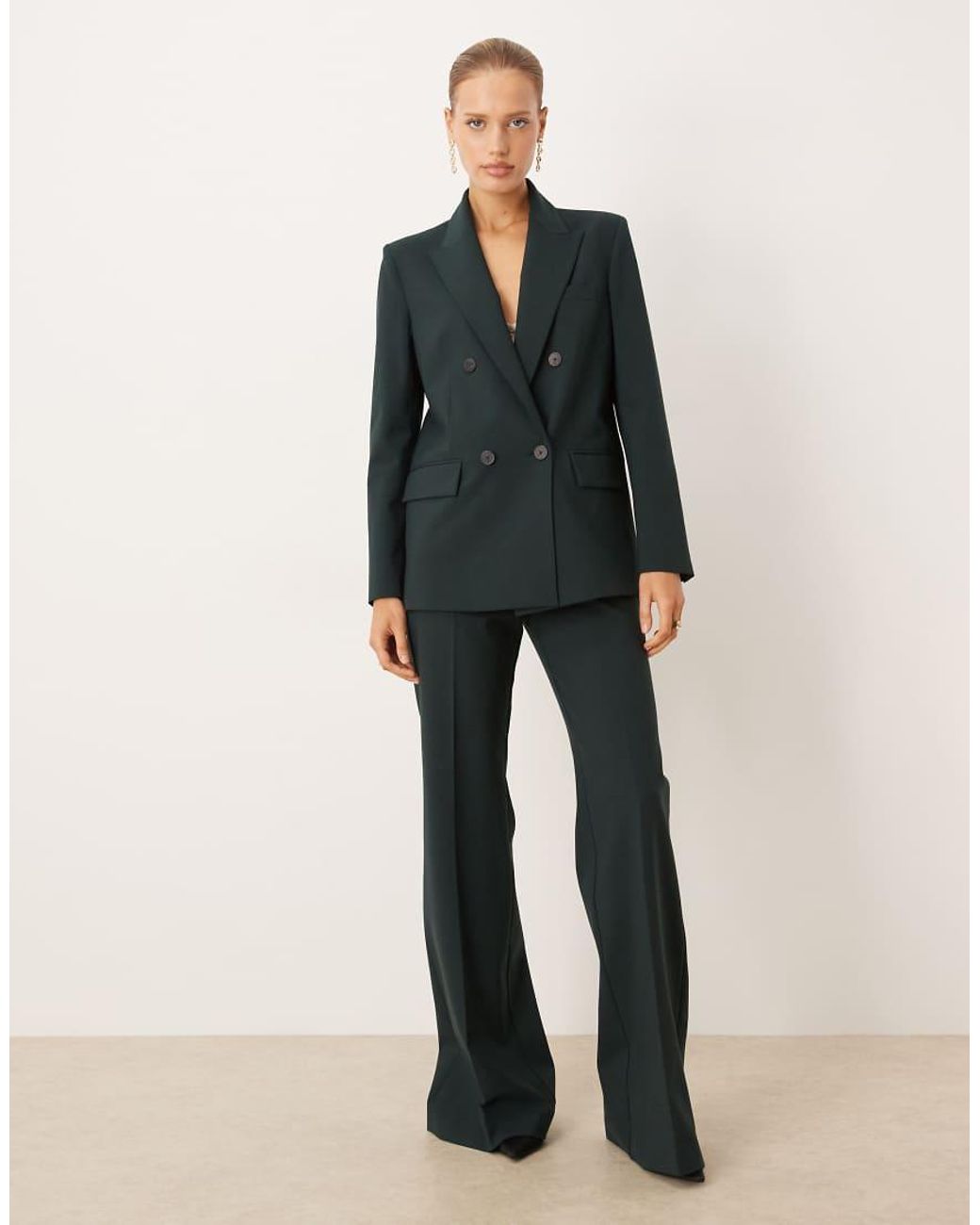 Mango Irese Wool Mix Tailored Blazer Co-Ord | Lyst UK