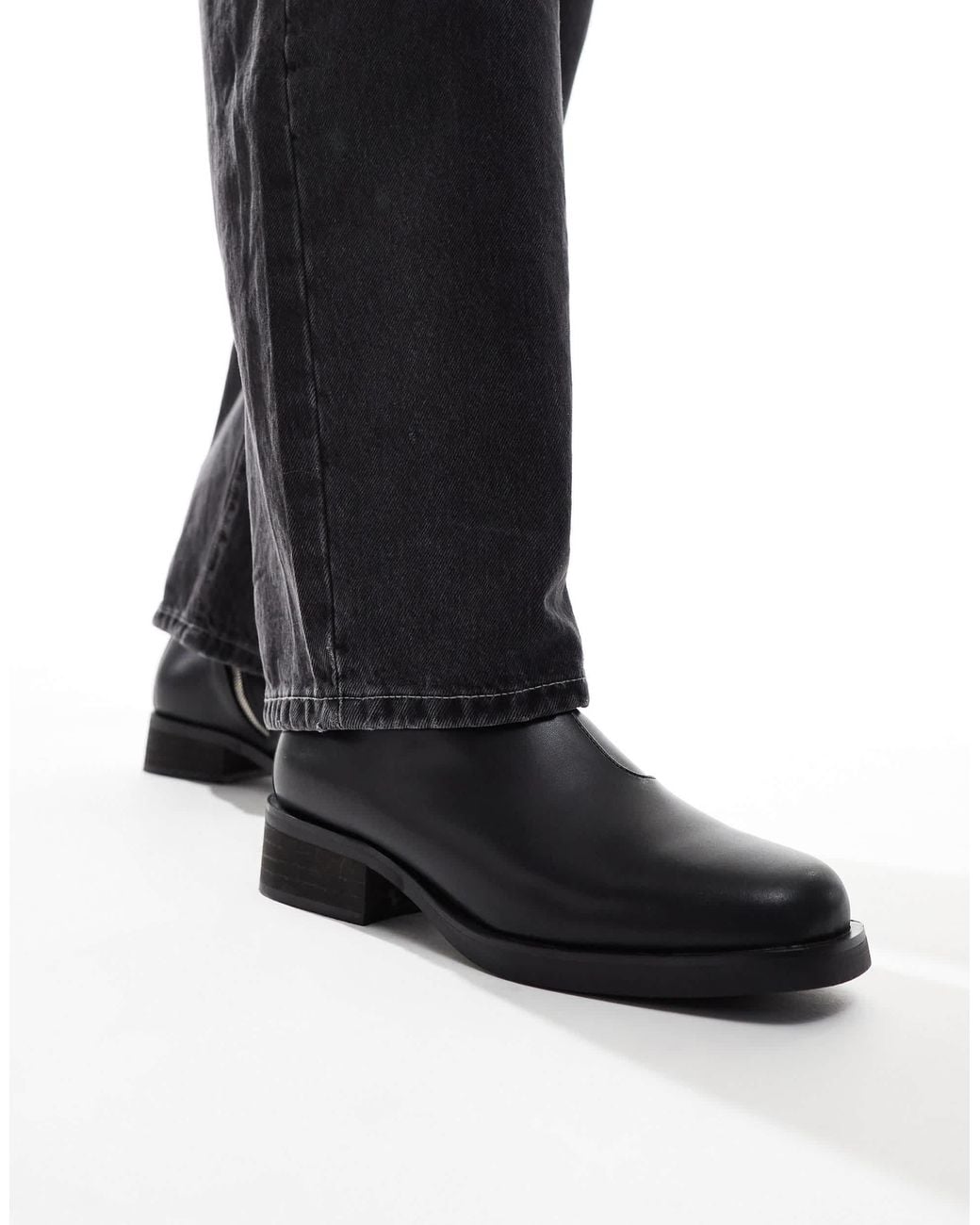 Koi Footwear Koi The Warden Classic Smart Boots in Black for Men | Lyst