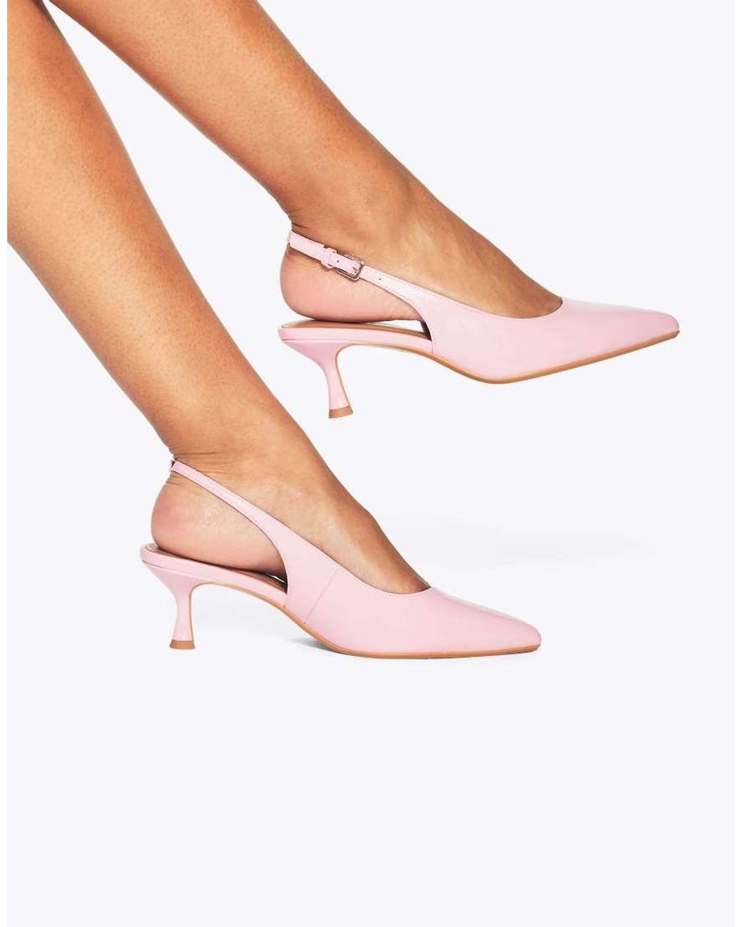 KG by Kurt Geiger Tilly Heeled Shoes in Pink | Lyst UK