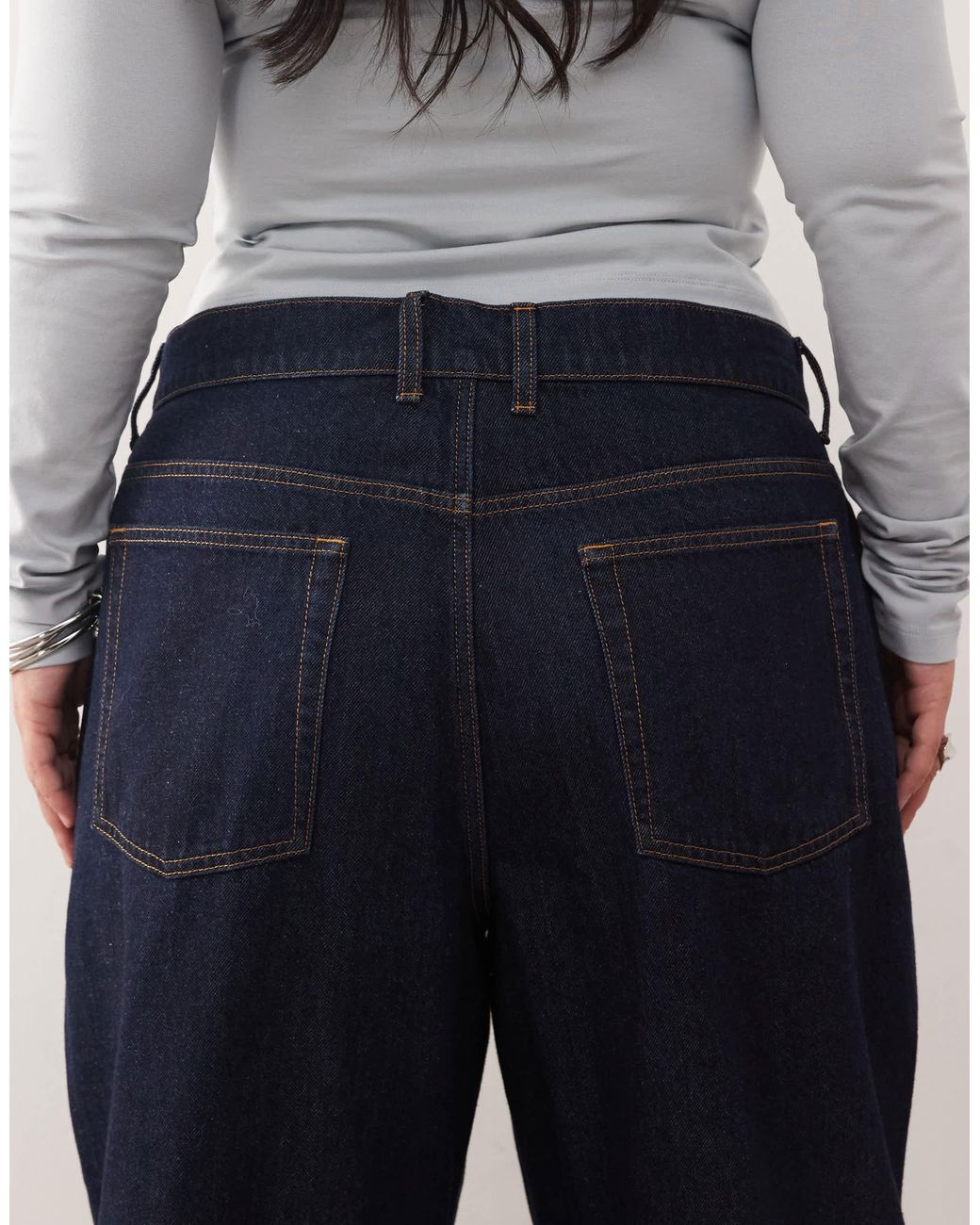 Collusion Plus X001 Antifit Mid Rise Jean in Blue | Lyst Canada