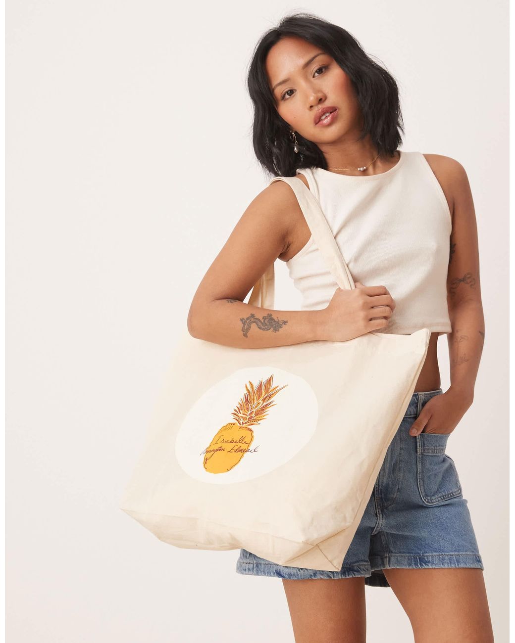 Isabelle Pennington Edmead Isabelle Pennington-edmead Canvas Bag | Lyst