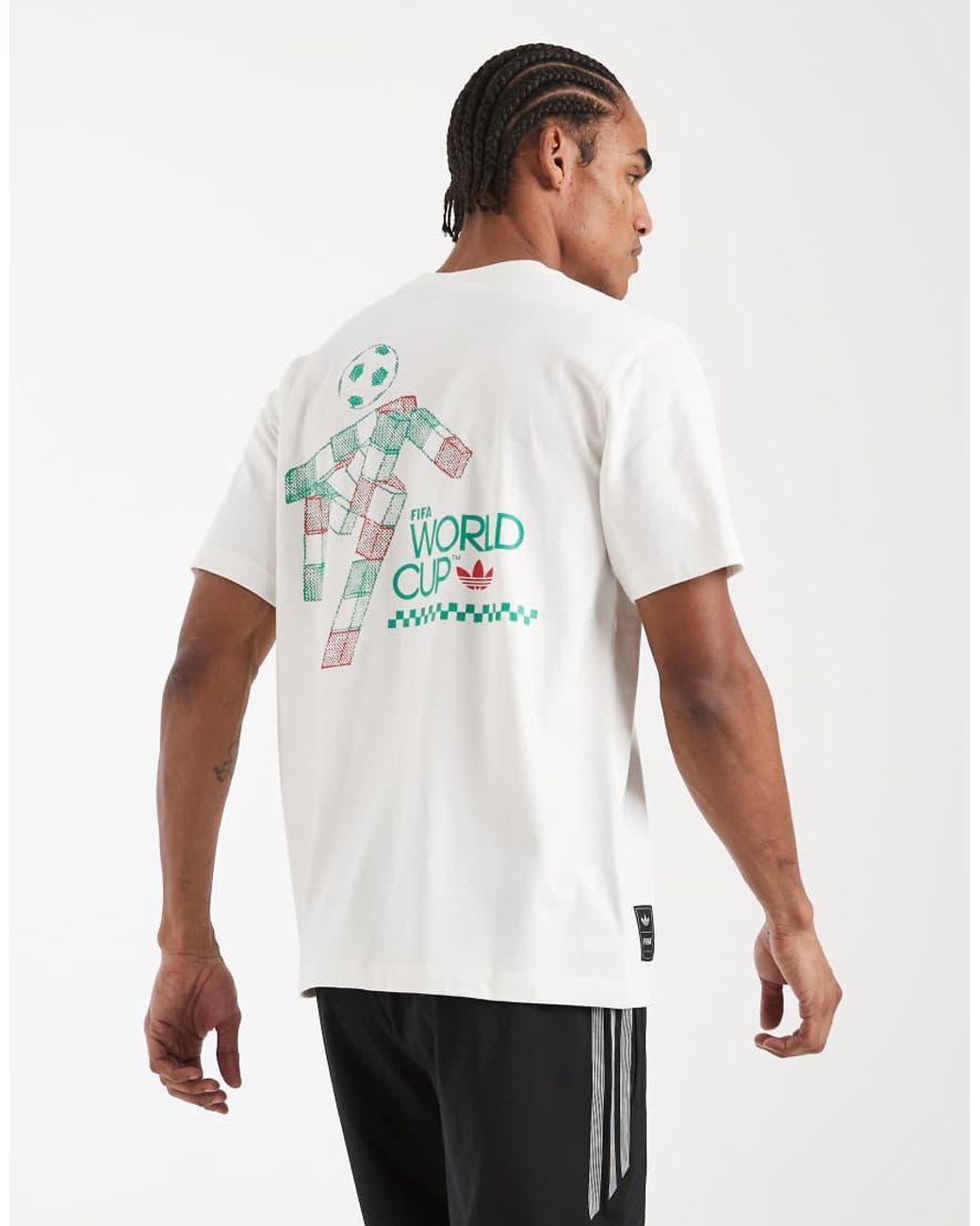 adidas Originals Fifa World Cup 26 Ciao Mascot T-Shirt in White for Men ...