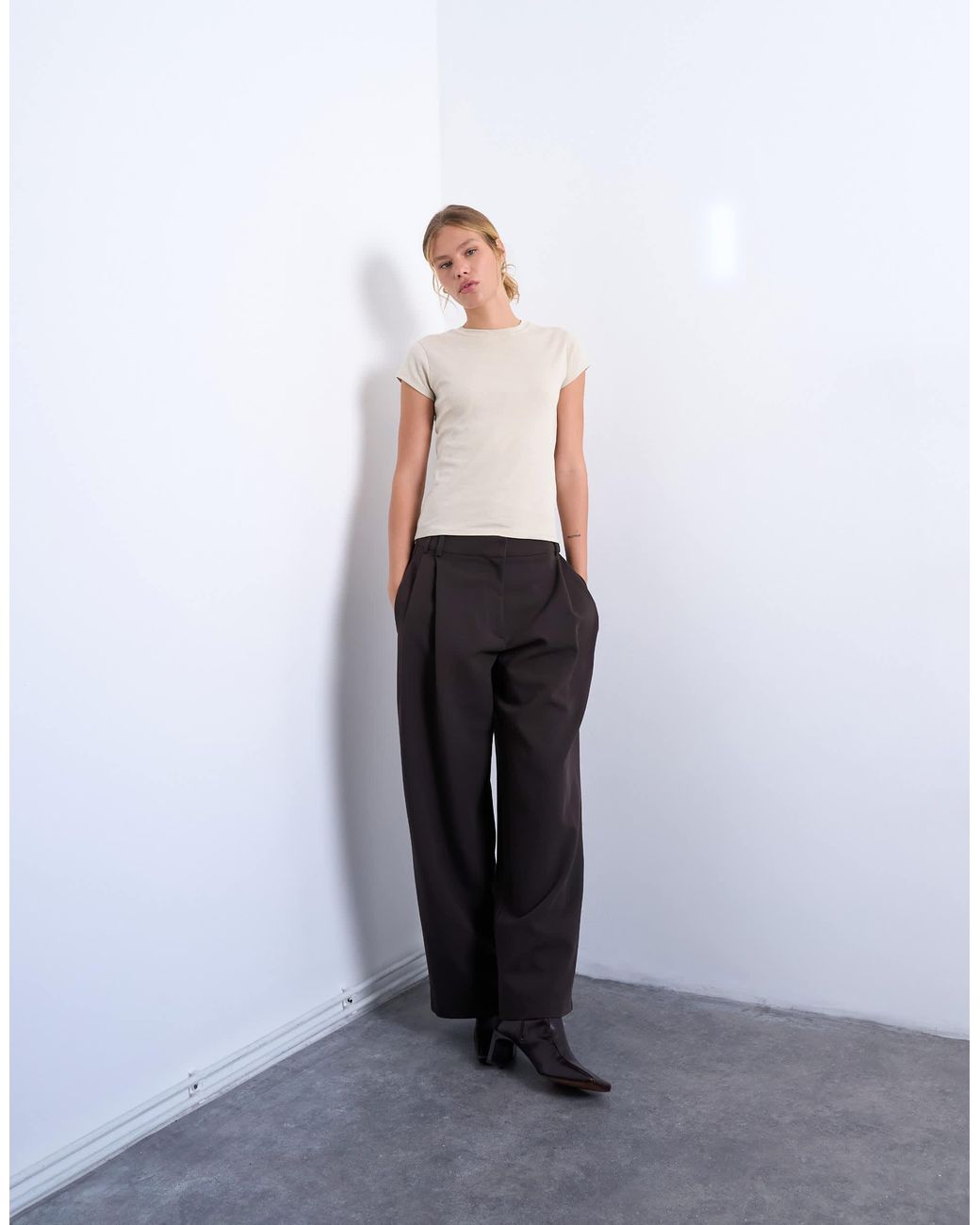 TOPSHOP Everyday Tee in White | Lyst