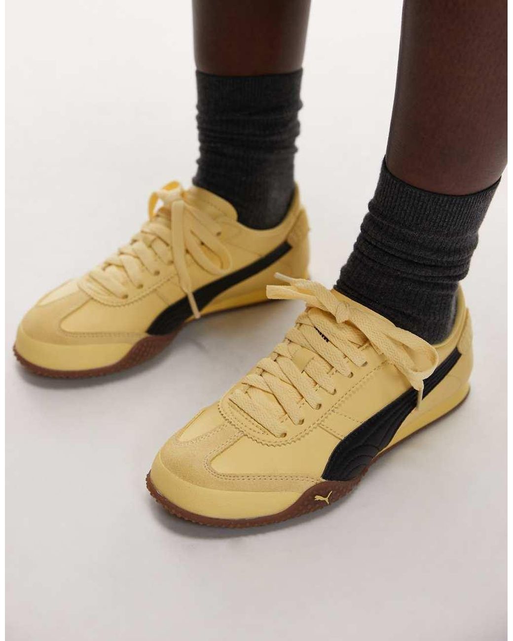 PUMA Bella Trainers in Natural | Lyst UK