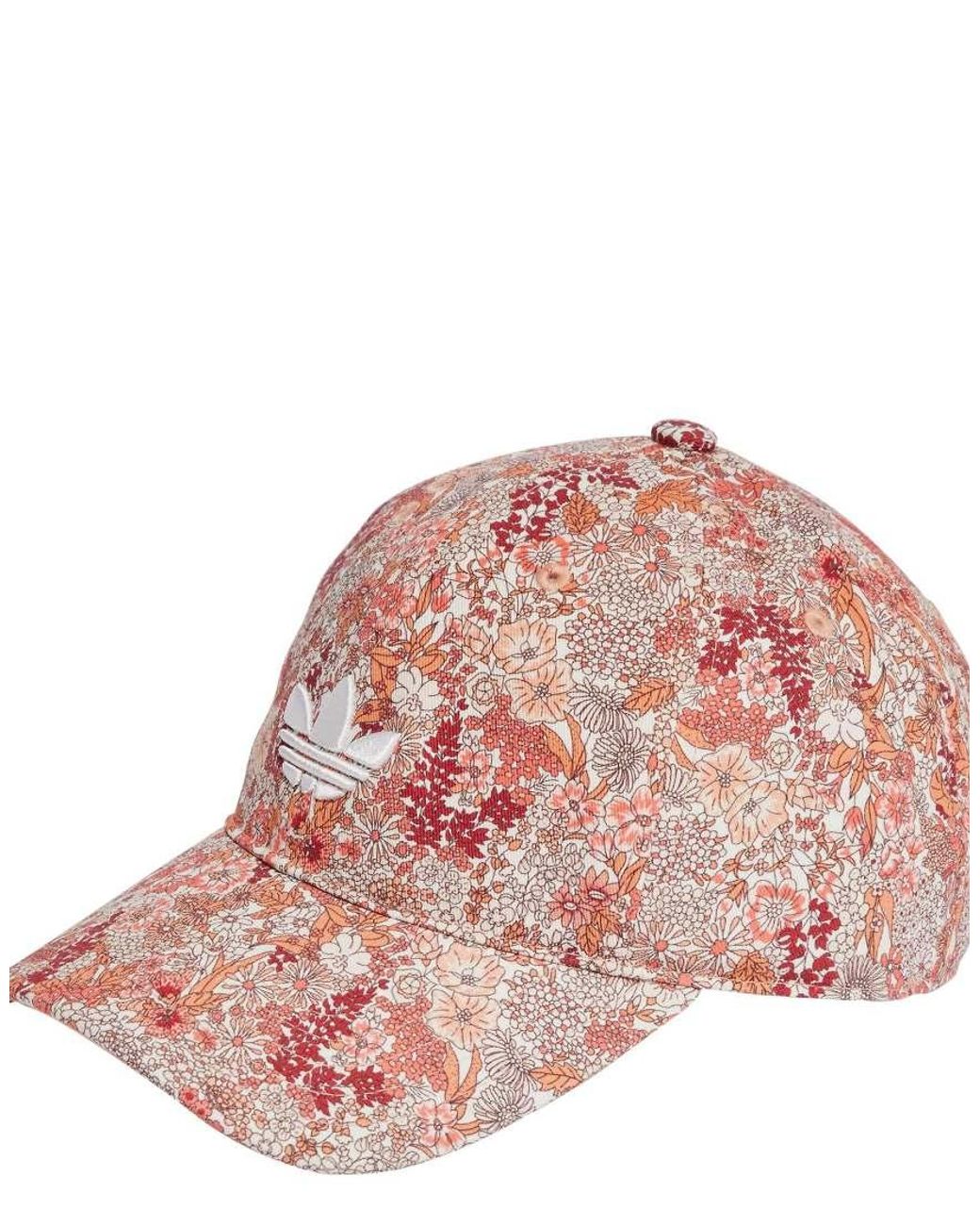 adidas Originals X Liberty London Baseball Cap in Pink | Lyst UK