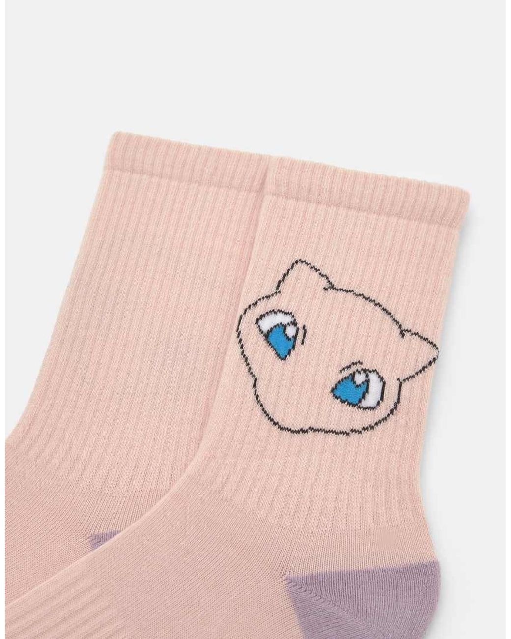 Pull&Bear Pokémon Mew Socks in Brown for Men | Lyst UK