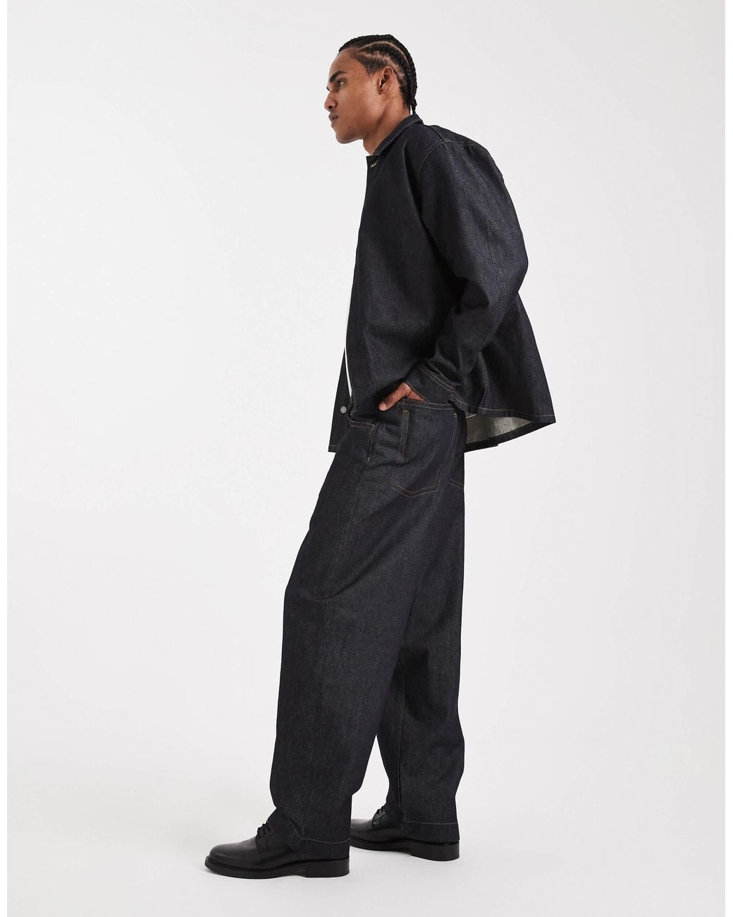 ASOS Circular Design Collection Heavyweight Loose Straight Jeans in ...