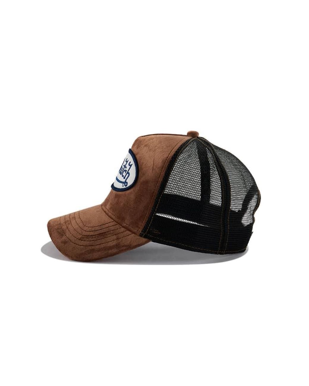 Von Dutch Velvet Trucker Cap in Brown for Men | Lyst UK