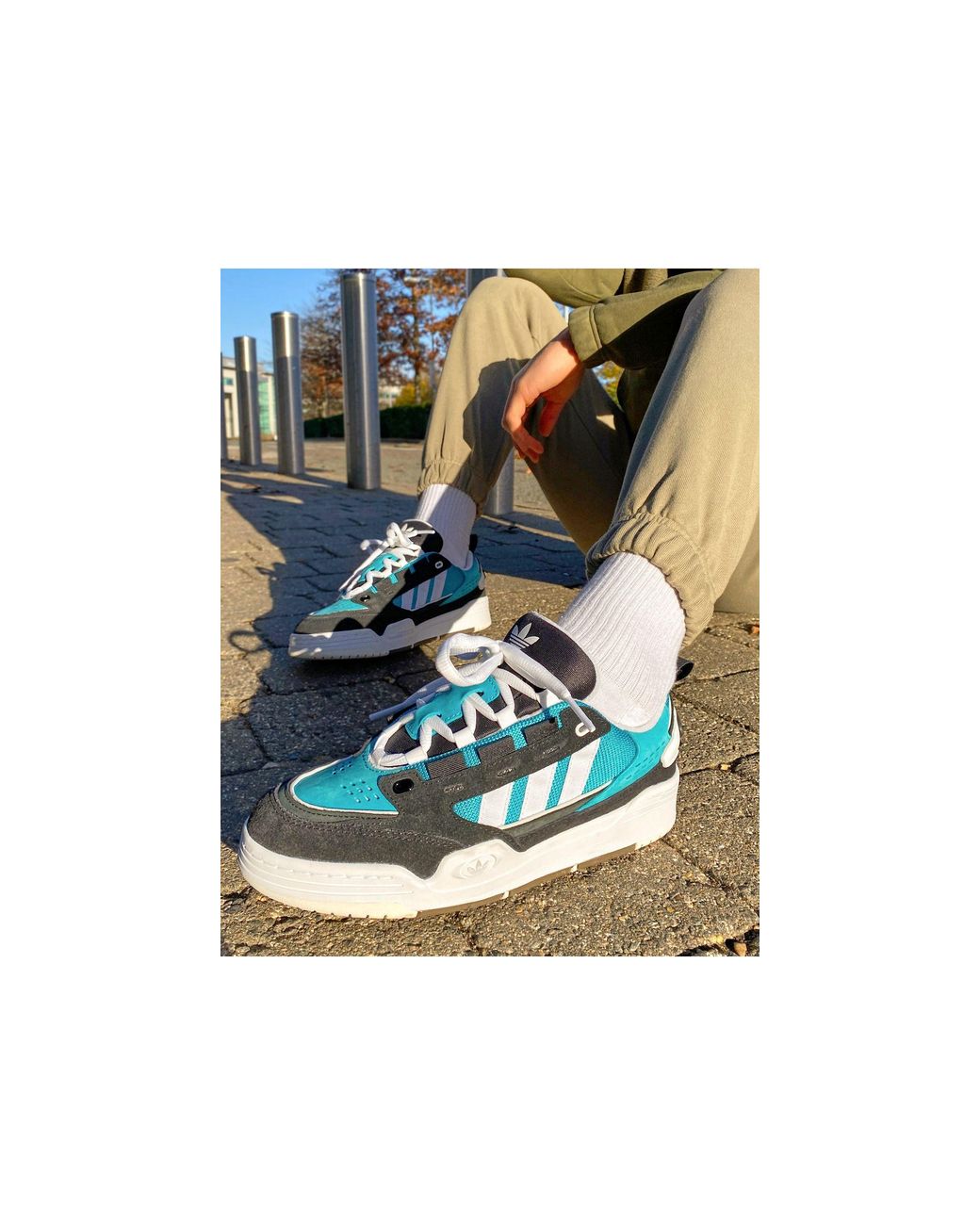 adidas Originals Adi2000 Trainers in Green for Men | Lyst UK