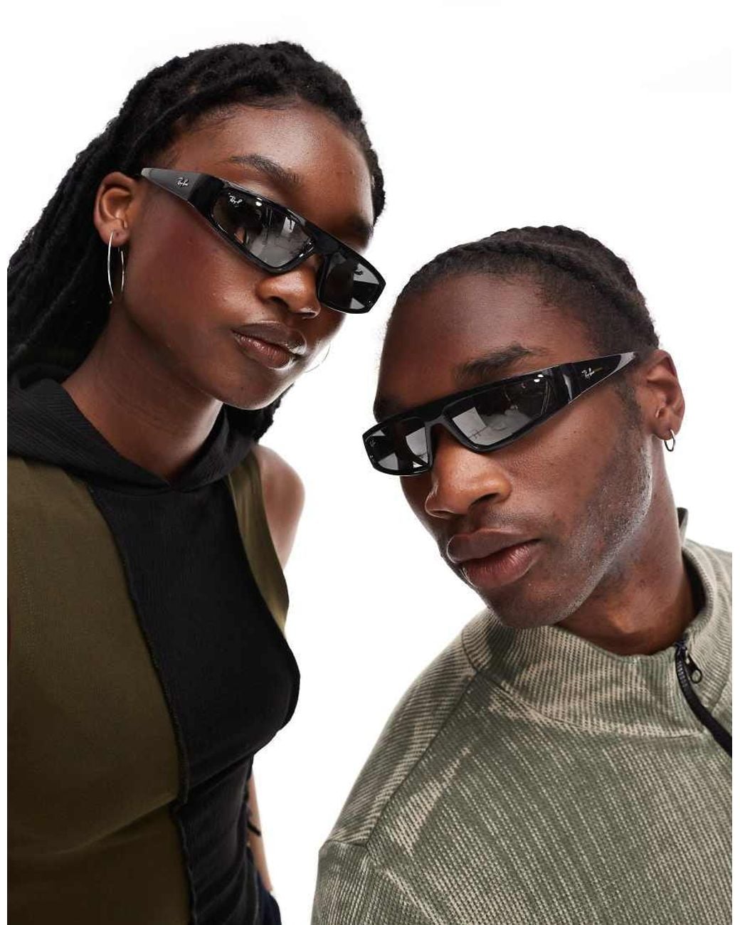Ray-Ban Xan Racer Sunglasses in Brown | Lyst UK