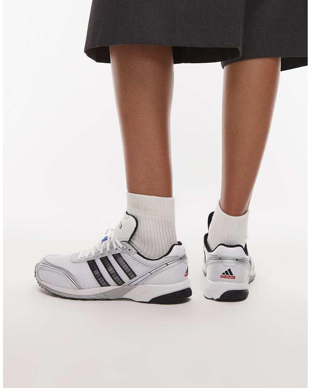 adidas Originals Adidas Adios Og Trainers in White | Lyst UK