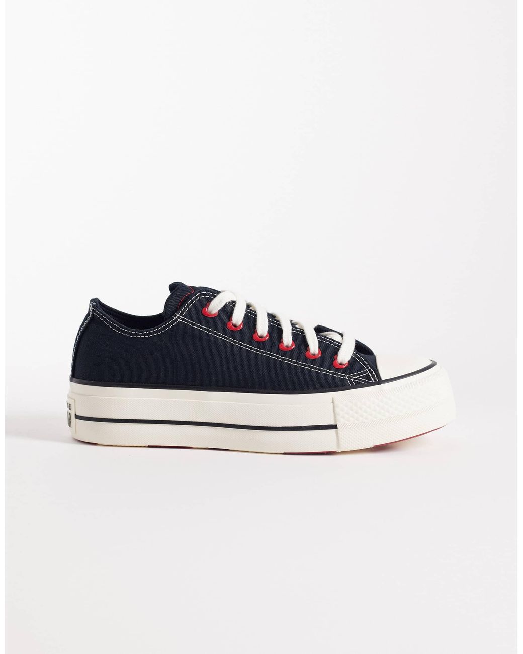 Chuck taylor all star lift ox - baskets à cœurs Converse en coloris ...