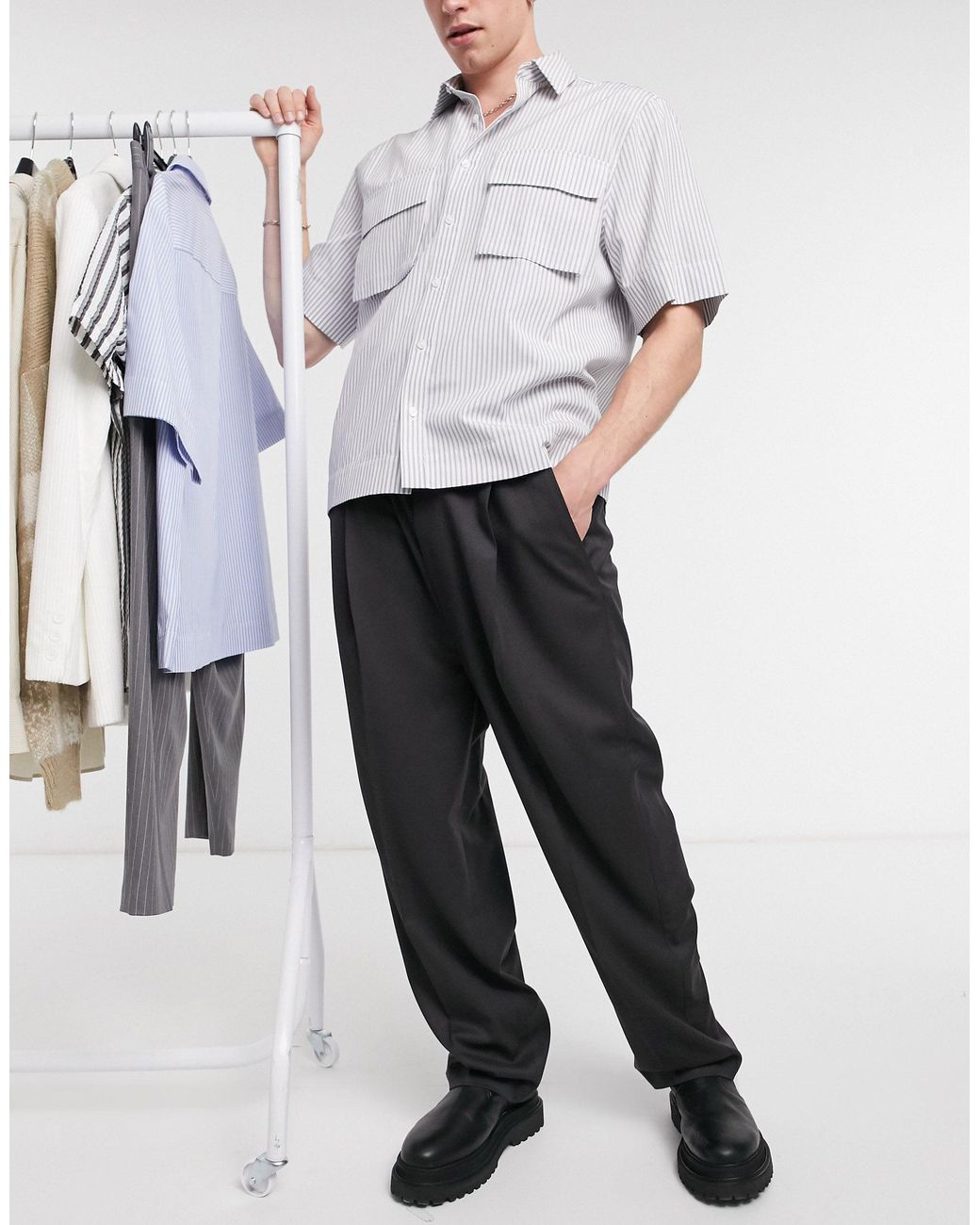 ASOS Balloon Smart Pants for Men | Lyst