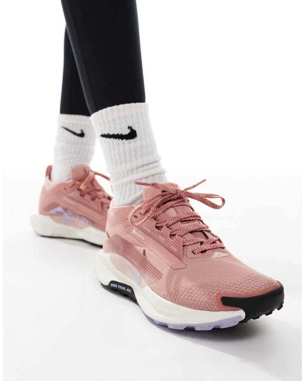 Nike React X Pegasus Trail 5 Gore-tex Trainers in Black | Lyst UK