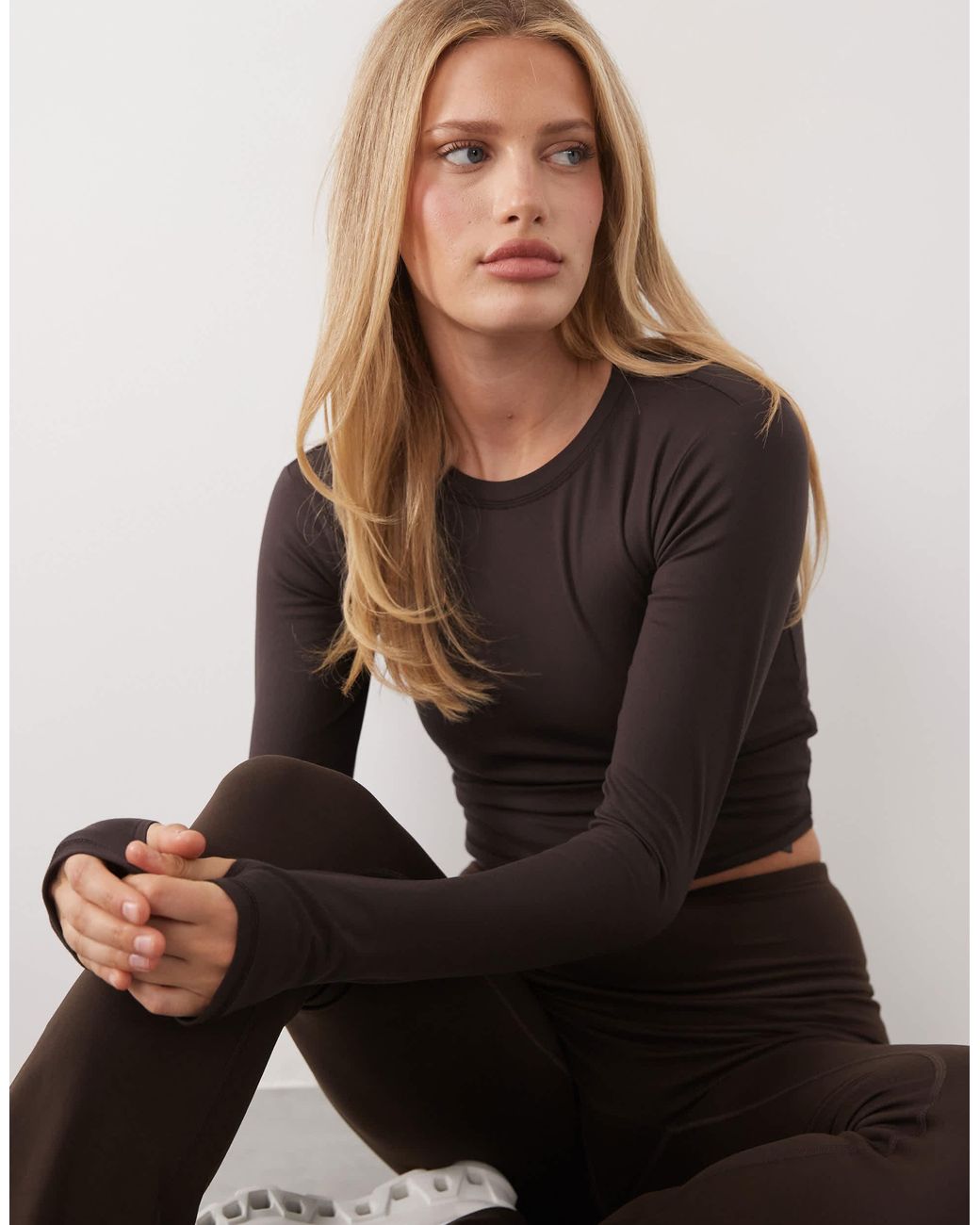 4505 Modal Blend Ultra Soft Boxy Performance T-Shirt in Grey | Lyst Canada