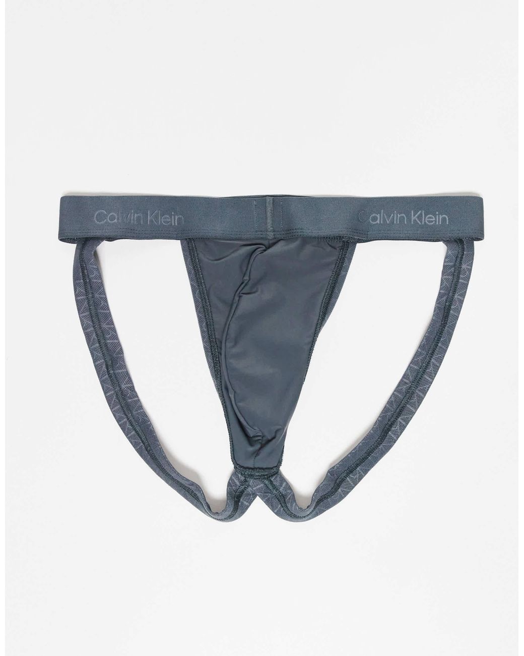 Calvin Klein Lace Jock Strap in Blue for Men | Lyst
