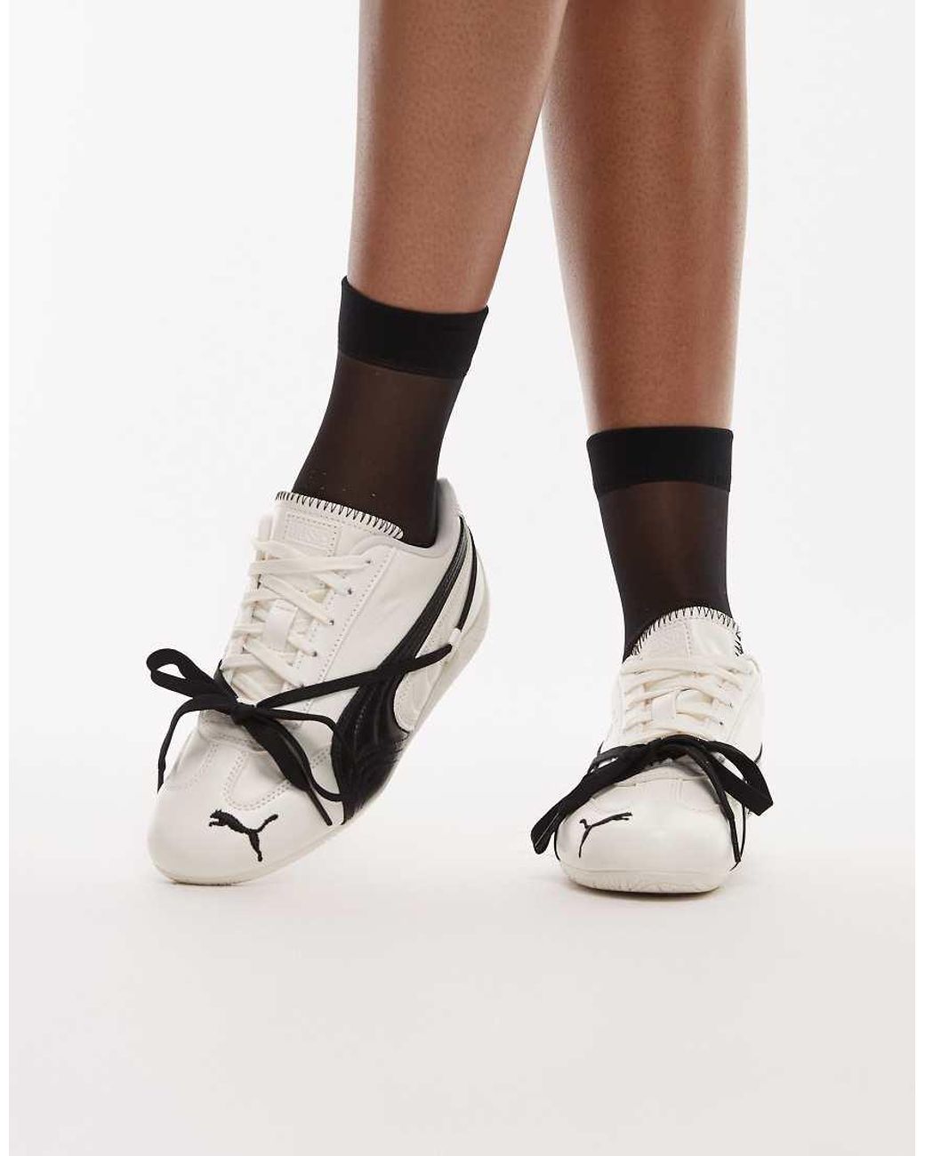 PUMA Rosé Collection Speedcat Trainers in Natural | Lyst UK