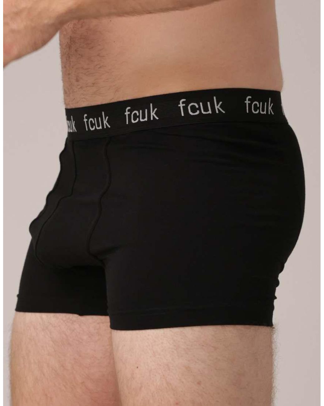 French Connection 7 Pack Fcuk Cotton Stretch Boxers in Blue for Men ...